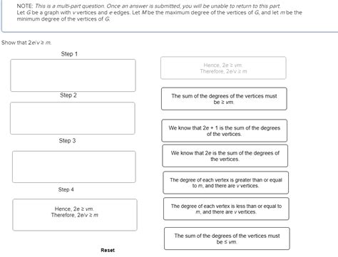 Solved Note This Is A Multi Part Question Once An Answer