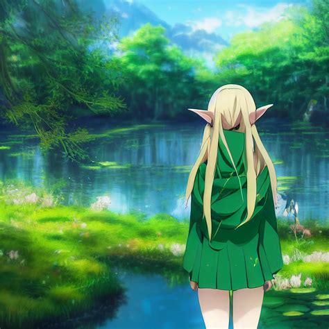 Trying To Get Some Anime Elf Waifus Rmidjourney