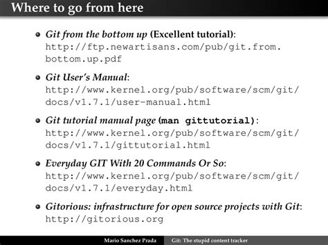 git the stupid content tracker speaker deck