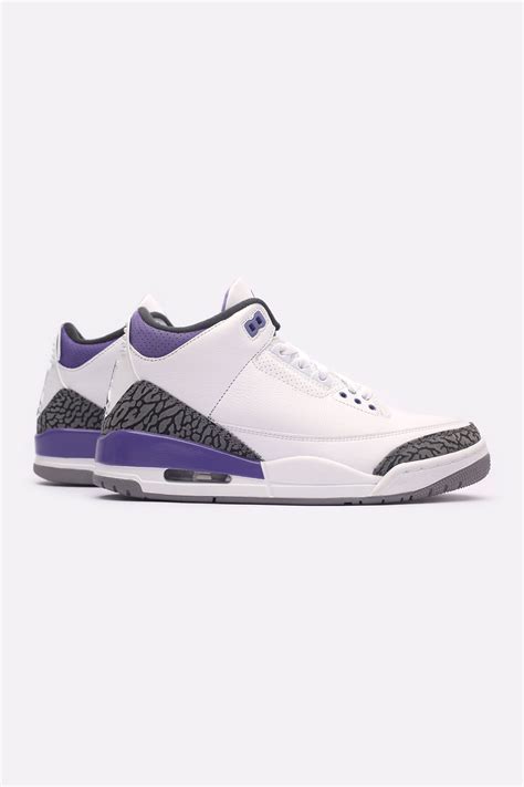 Кроссовки Air Jordan 3 Retro мужские фиолетовые (CT8532-105) — Купить ...