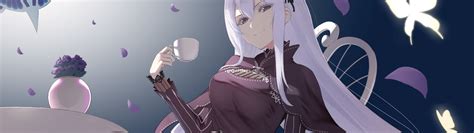 X Resolution Echidna Re Zero X Resolution Wallpaper Wallpapers Den