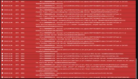 Fatal Signal 6 Sigabrt Code 1 Siqueue In Tid 29810