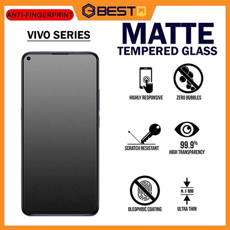 Vivo V21 5g Tempered Glass Screen Protector Shopee Malaysia