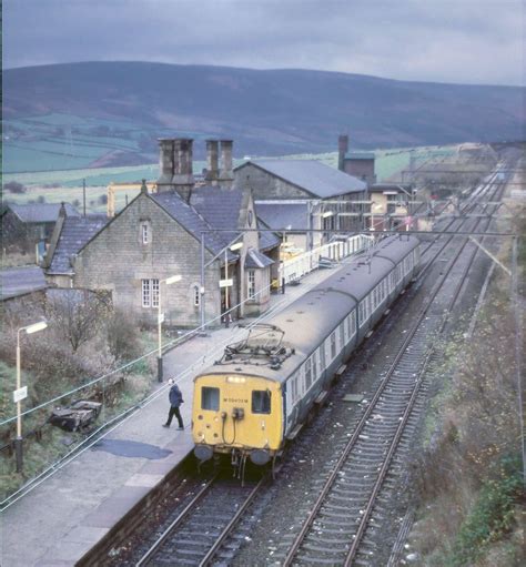 Class 506 Set No 03 At Hadfield 03 12 1984 Standing In T… Flickr