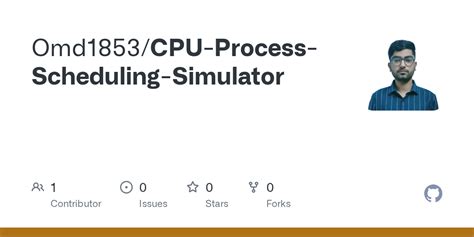 Github Omd1853cpu Process Scheduling Simulator