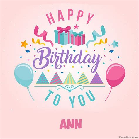 Happy Birthday Ann Pictures Congratulations