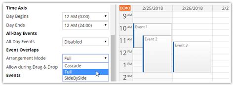 Javascript Calendar Online Configurator Daypilot Code
