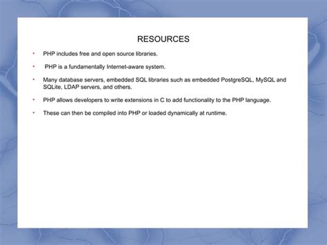 Php Ppt Ppt