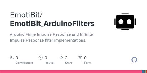 Github Emotibitemotibitarduinofilters Arduino Finite Impulse Response And Infinite Impulse