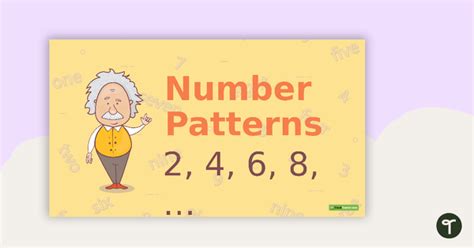 Number Patterns Teach Starter