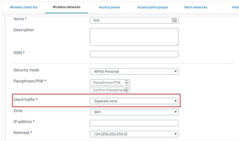 Successfully Create Separate Ap Ssid On Separate Zone Discussions Sophos Firewall Sophos