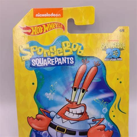 Spongebob Squarepants Ultra Rage Mr Krabs Nickelodeon Hot Wheels