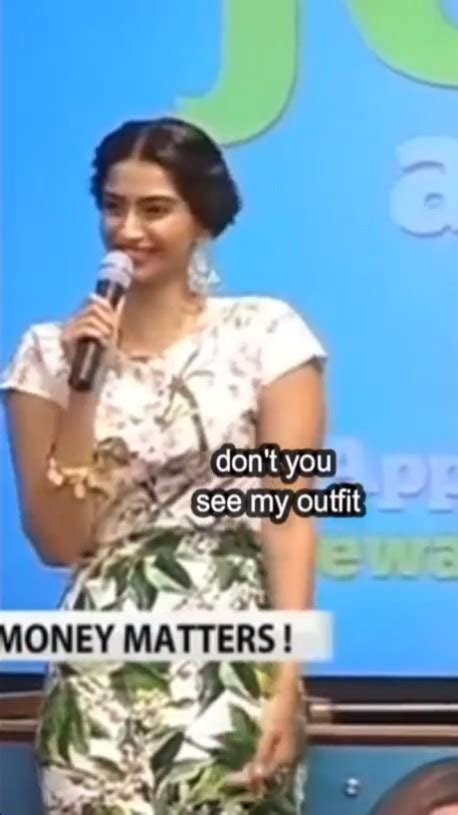 Old Video Of Sonam Kapoor Talking About Money Getting Trolled