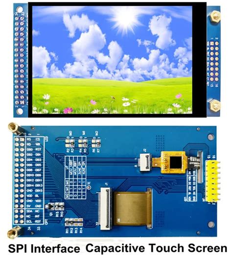 Pantalla T Ctil Capacitiva IPS TFT LCD De Pulgadas Con Placa PCB ST Unidad