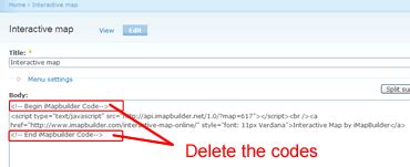 Embed Interactive Map Into Drupal Website
