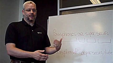 Let S Talk Tech Secure Passphrase Example Sikich Youtube