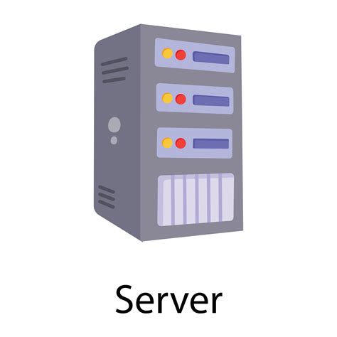 trendy server concepts 17772353 vector art at vecteezy