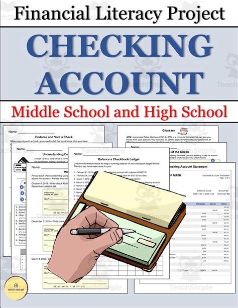 Checking Account Project By Teach Simple
