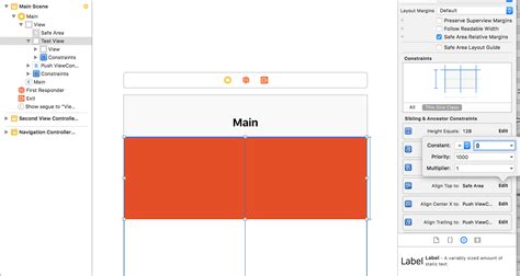 Uinavigationbar Ios 11 Navigation Bar Height Customizing Stack Overflow
