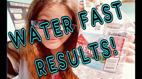 5 Day Water Fast Results Keto Weight Loss Journey My First Water