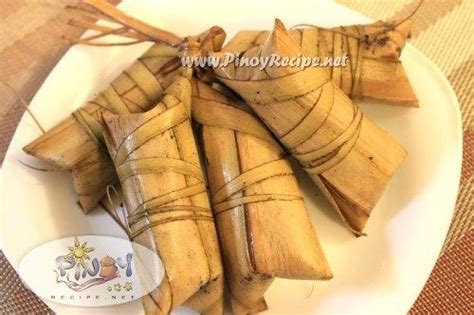 Suman Sa Ibos Recipe Recipe Native Foods Sweet Sticky Rice Recipes