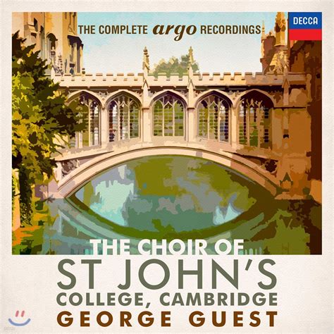 중고샵 캠브리지 세인트 존스 칼리지 합창단 아르고 녹음 전집 The Choir of St John s College