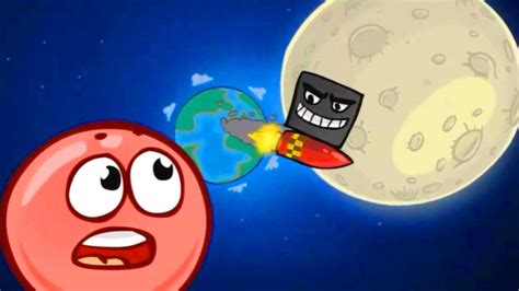 Красный шарик Мультик игра для детей Развивающий Мультфильм про RED BALL YouTube