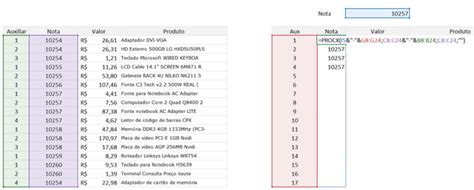 Procx Repetido Procx Mais De Um Resultado Guia Do Excel