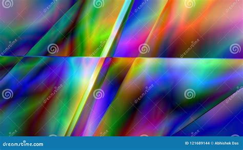 Futuristic Or Fantasy Themed Color Blending Background Stock
