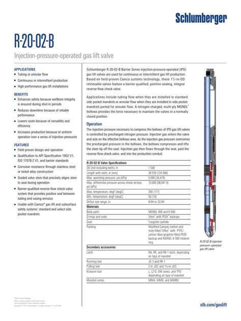 Injection Pressure Operated Barrier Pdf Valve Pipe Fluid Conveyance