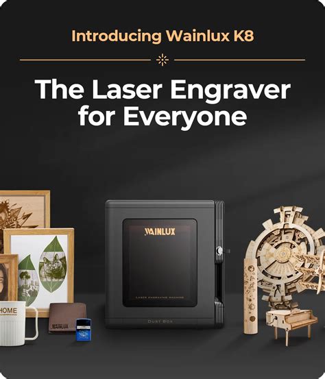 Wainlux K8 Desktop Mini Blue Laser Engraving Machine Ultimate Laser Engraver 2 5w 5w 10w Buy