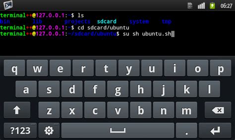 installation ubuntu on android tutorial wmi