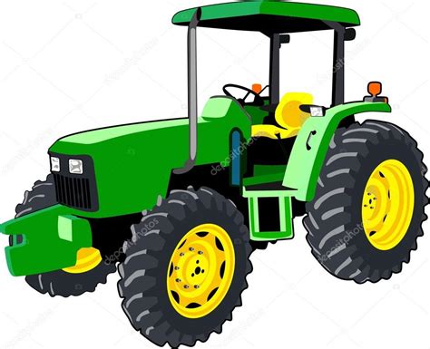 Green Tractor Clipart Free Download On Clipartmag
