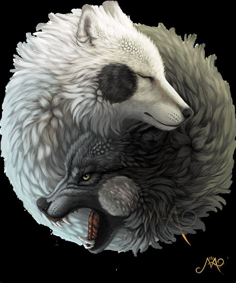 Wolf Yin Yang Atelier Yuwaciaojp