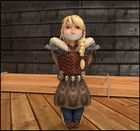Commission Astrid Roped And Stashed By Yalleo On Deviantart