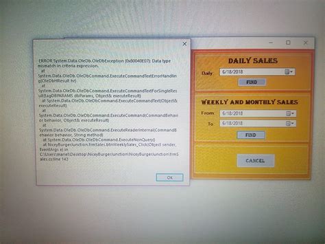 C Displaying The Data Between Two Datetimepickerdata Type