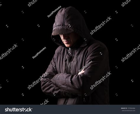 1 525 Man Hiding Face Hood Images Stock Photos Vectors Shutterstock