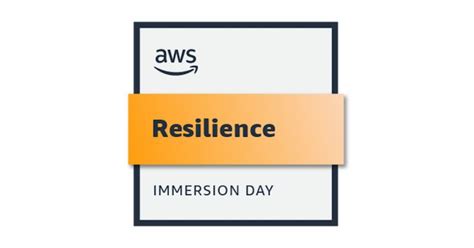 Aws Resilience Immersion Day Participant Was Issued By Aws Wwcs Solution Architect To Ajay