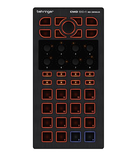 Behringer Cmd Dc 1 Pad Based Midi Module Efx And Navigation Control Buy