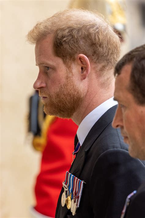 Photo Le prince Harry duc de Sussex Procession pédestre des