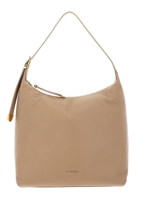 COCCINELLE Coccinelle Gleen Handbag Grained Leather Fresh Beige Modeherz