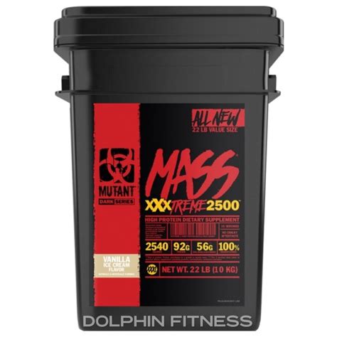 Mutant Mass Extreme Kg Vanilla Ice Cream