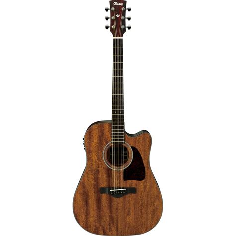Ibanez Artwood Series Aw54ce Cutaway Dreadnought Acoustic Electric Guitar