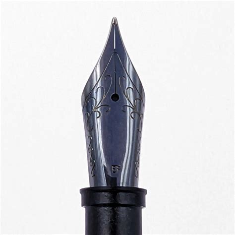 Jowo 6 Steel Scroll Nib Unit Black Oxide Fpnibs