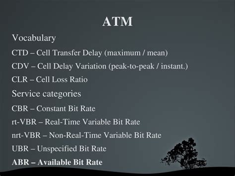 Congestion Control In Computer Networks Atm And Tcp Odp