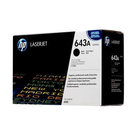 Q5950A | HP 643A | Original HP Toner Cartridge – Black - Toner Buzz