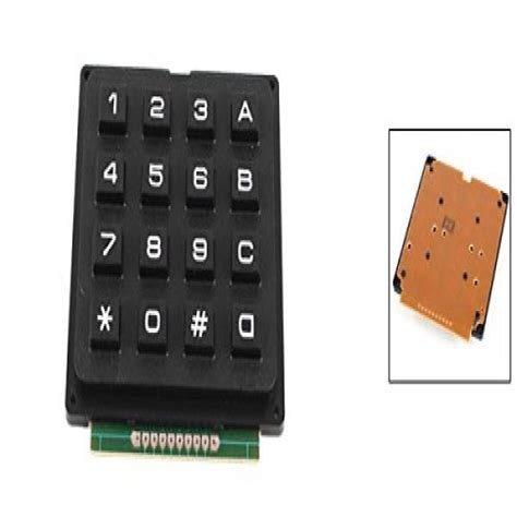 Clavier 4×4 Matriciel Youpilab Components