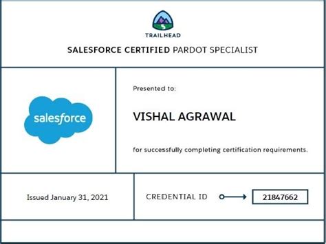 Vishal Agrawal On Linkedin Salesforce Pardot Ohana B2bmarketing Salesforcecertified