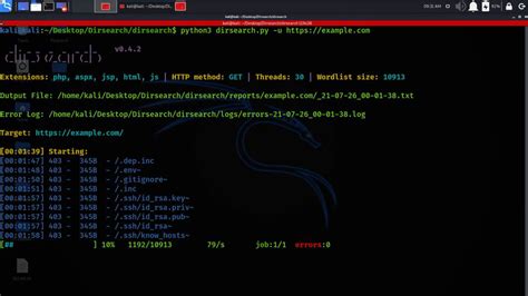How To Find Hidden Web Directories With Dirsearch Geeksforgeeks