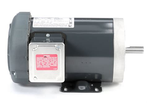Marathon Motors General Purpose Motor 1 12 Hp 3 Phase Nameplate Rpm